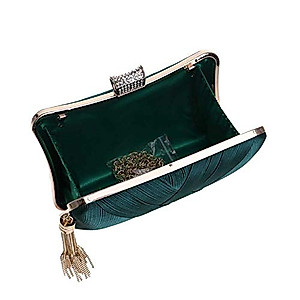 KALAIEN Women's Evening Bags Clutch Purse Bridal Party Handbags for Wedding Prom Night out Party (Royal Blue)