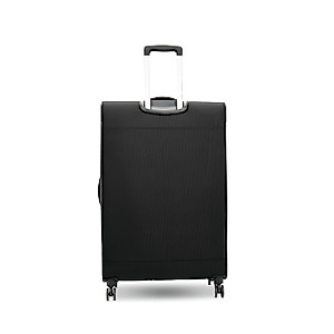 Samsonite Aspire DLX Softside Expandable Luggage with Spinner Wheels, Black, Checked-Medium 25-Inch