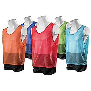 Kwik Goal unisex teen Deluxe Scrimmage Vest, Orange, 8-11 Years US