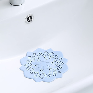 Small Sink Plunger Star Bathroom Drain Hair Catcher Bath Stopper Plug Sink Strainer Filter Shower Kitchen Sink Pads