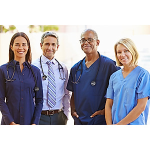 Passionate Care Premium Stethoscope, Professional Cardiology Sthescopes with Soft Ear Tips for Clear Sound, Dual Head and Lightweight