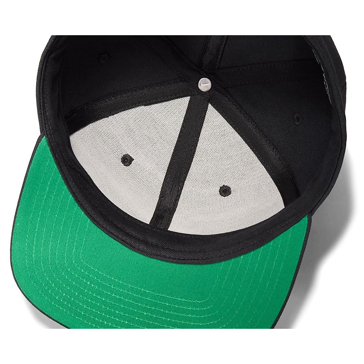 Nike Sportswear Pro Swoosh Snapback Cap Hat (US, Alpha, Medium, Large, Black)