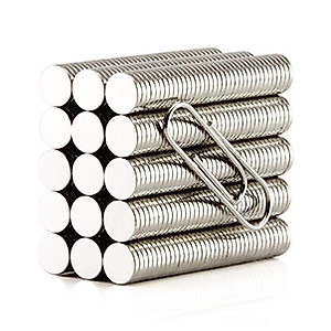 Multi-Use Refrigerator Magnets For Refrigerator Craft Project - Approximate 6x1mm - 100 Pieces