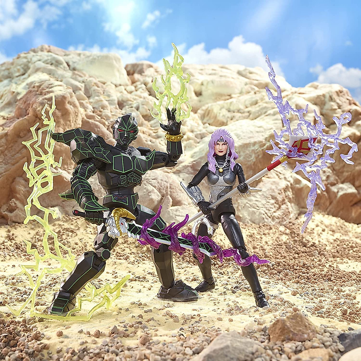 Power Rangers Lightning Collection in Space Ecliptor and Astronema 2-Pack 6-Inch Premium Collectible Action Figure Toys with Accessories (Amazon Exclusive)