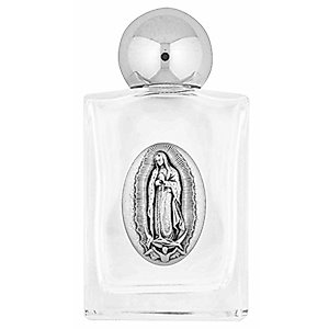Venerare Glass Holy Water Bottle (Our Lady of Guadalupe)