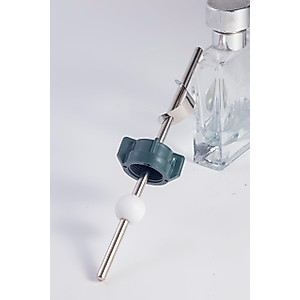 FullMayPro Lavatory Pop Up Center Piece Assembly,Pop Up Drain Repair Kit,Fits Most Popular Brands，Replacement for PS2673,PS469 and PSB327,Replacement Bathroom Sink Pivot Rod,18MM Ball, Chrome（1PC）