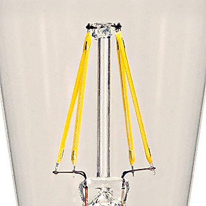 Satco S9895 Medium Bulb in Light Finish, 5.50 inches, 1 Count (Pack of 1), Clear