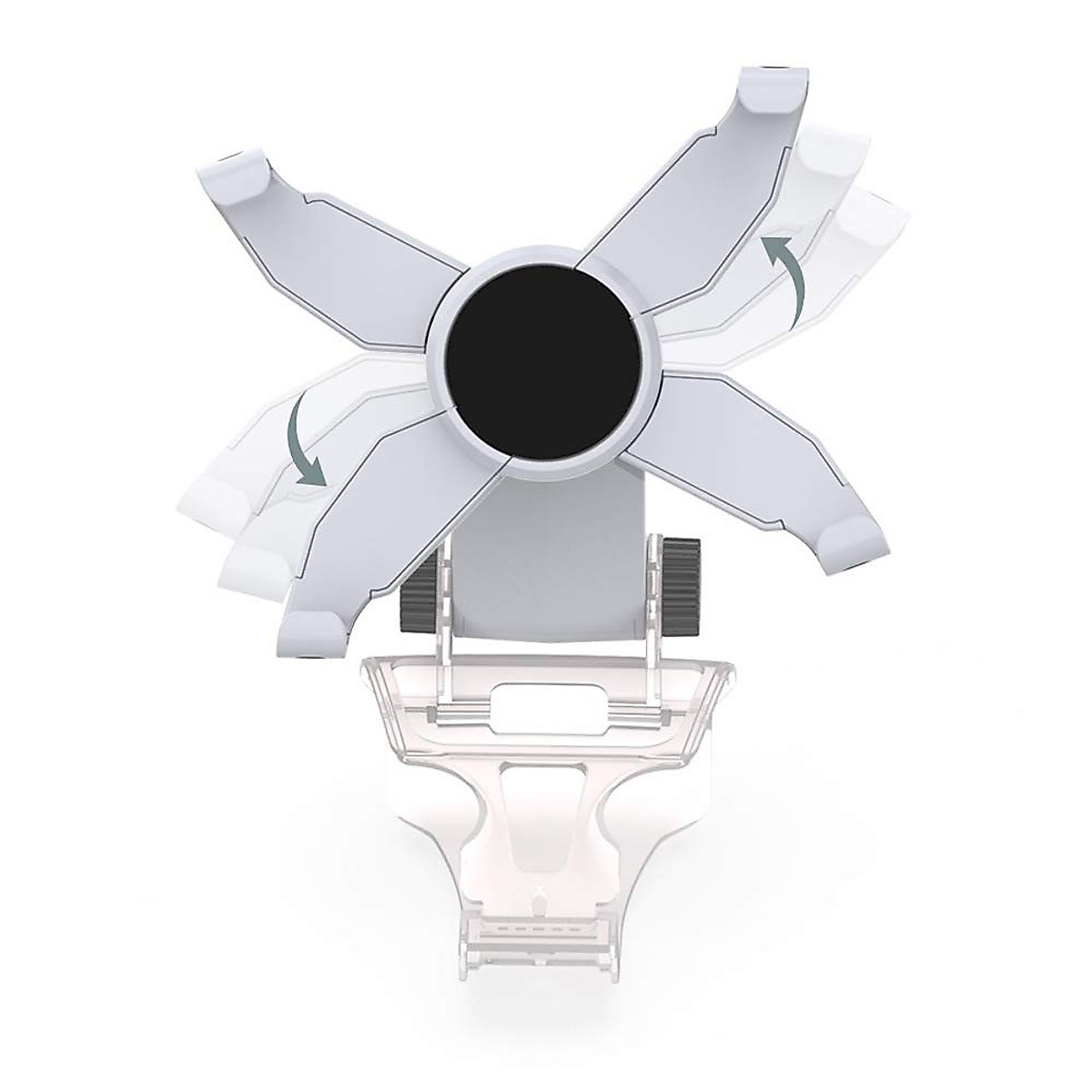 OSTENT Adjustable Convenient Mobile Phone Bracket Handle Clamp Holder Stand Mount Clip for Sony PS5 DualSense Wireless Controller