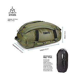 Thule Chasm Sport Duffel Bag 40L, Olivine