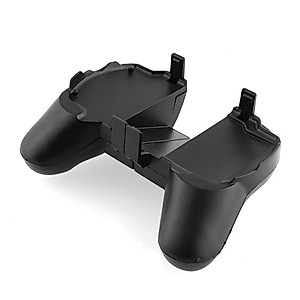 Flexible Console Grip Handle Attachment Holder Stand Replacement for Sony PSP 2000 PSP 3000 Series - Black
