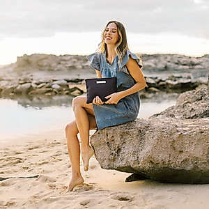 Petunia Pickle Bottom Organizer Trio, Zip-Close Pouches, 3 Sizes, For Diaper Bag, Stroller, Travel Bag, Carry Alone, Carbon Cable Stitch