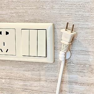 VYWmna 24Pcs Silicone Thumb Hooks, Multi-Function Creative Thumb Wall Hook for Cable Clip Key, Self-Adhesive Wall Decoration Hook Home Office Wall Storage