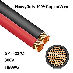 YACSEJAO SAE to SAE Extension Cable 4.9 Feet 18AWG Heavy Duty Wire Harness for Solar Panel Battery Tender Motorcycle Cars Tractor and More