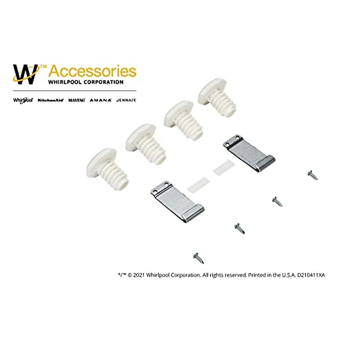 Whirlpool W10869845 Stack Kit for Standard & Long Vent Dryer