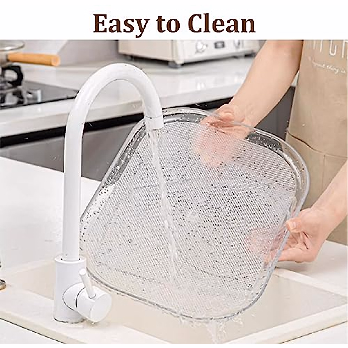 Lazy Susan for Refrigerator, Lazy Susan for Refrigerator Rectangular, Square Lazy Susan Turntable Organizer, Rectangular Turntable for Refrigerator