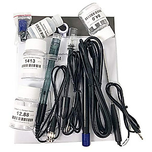 HFBTE Multiparameter Water Quality Tester Meter Multi-Parameter Water Quality Analyzer Monitor for Measuring PH, Dissolved Oxygen DO, Conductivity, TDS, ORP, Salinity, Resistivity, Temperature