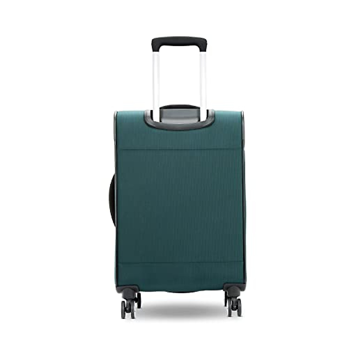 Samsonite Aspire DLX Softside Expandable Luggage with Spinner Wheels, Checked-Medium 25-Inch, Emerald