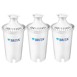 Brita Water Filter for Sink Complete Faucet Mount Water Filtration System + Brita Standard Water Filter Replacements