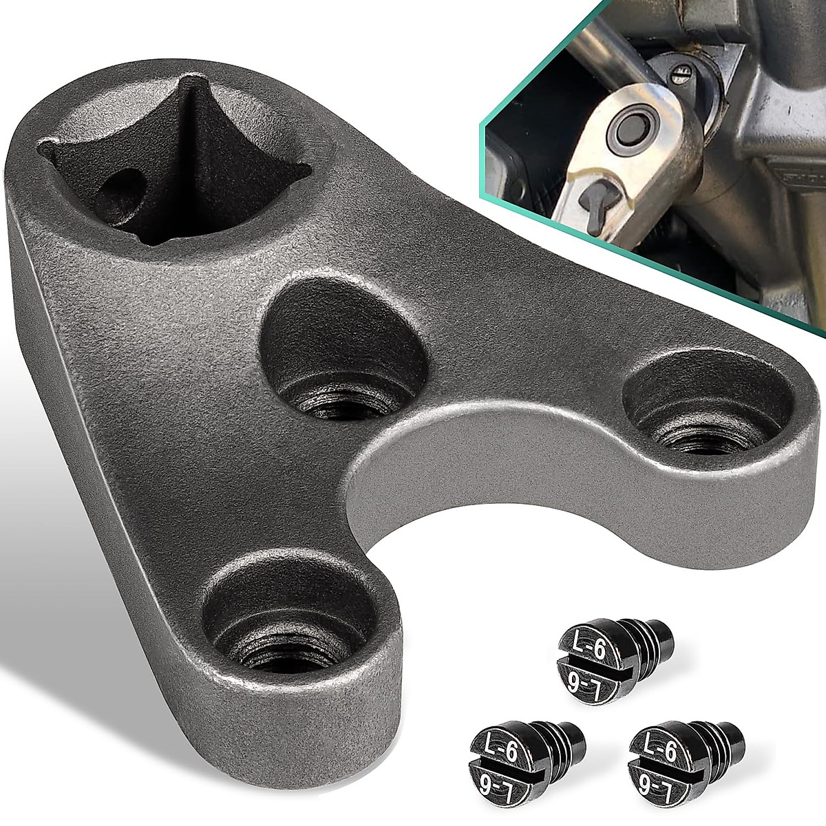 Trim/Tilt Pin Wrench MT0009-35mm x 6mm for Showa Yamaha Suzuki Honda Johnson Evinrude Outboards Remove Hydraulic Cylinders Trim/Tilt Caps