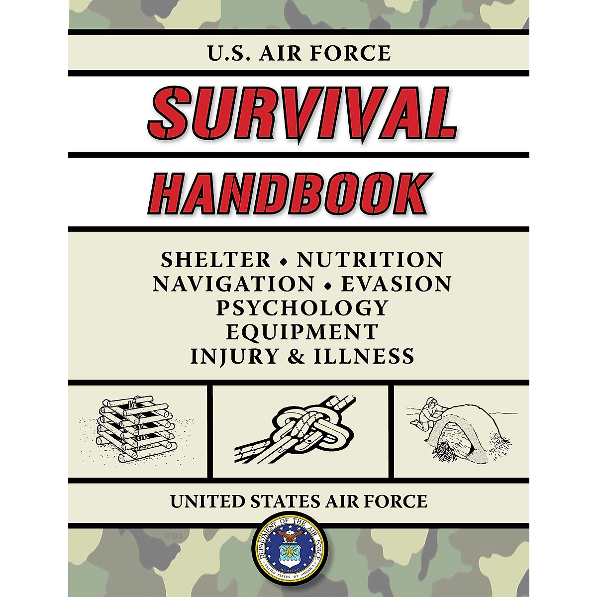 U.S. Air Force Survival Handbook: The Portable and Essential Guide to Staying Alive (US Army Survival)