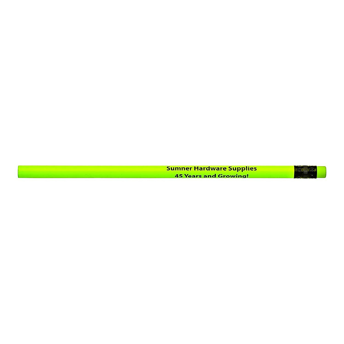 Pencil Guy Promotional Personalized Imprinted Neon Round Pencils- 500 per box