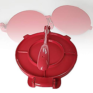 8 Inch Tortilla Press Maker, Foldable Aluminum Flour Tortilla Press, Non-Stick Rotis Press, Dough Press Bakeware Gadgets DIY Baking Tool Accessories