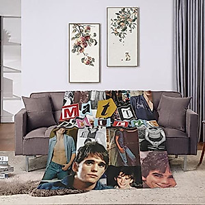 DAIHANLE Matt Dillon Blankets Soft and Warm Throw Blanket Ultra-Soft Micro Blanket Lightweight Blankets 80"x60"