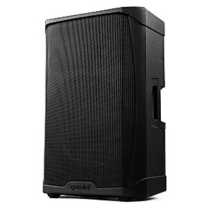 Gemini Sound GD-115BT 1000W Professional PA Loudspeaker with Bluetooth and Built-in 3 Channel Mixer