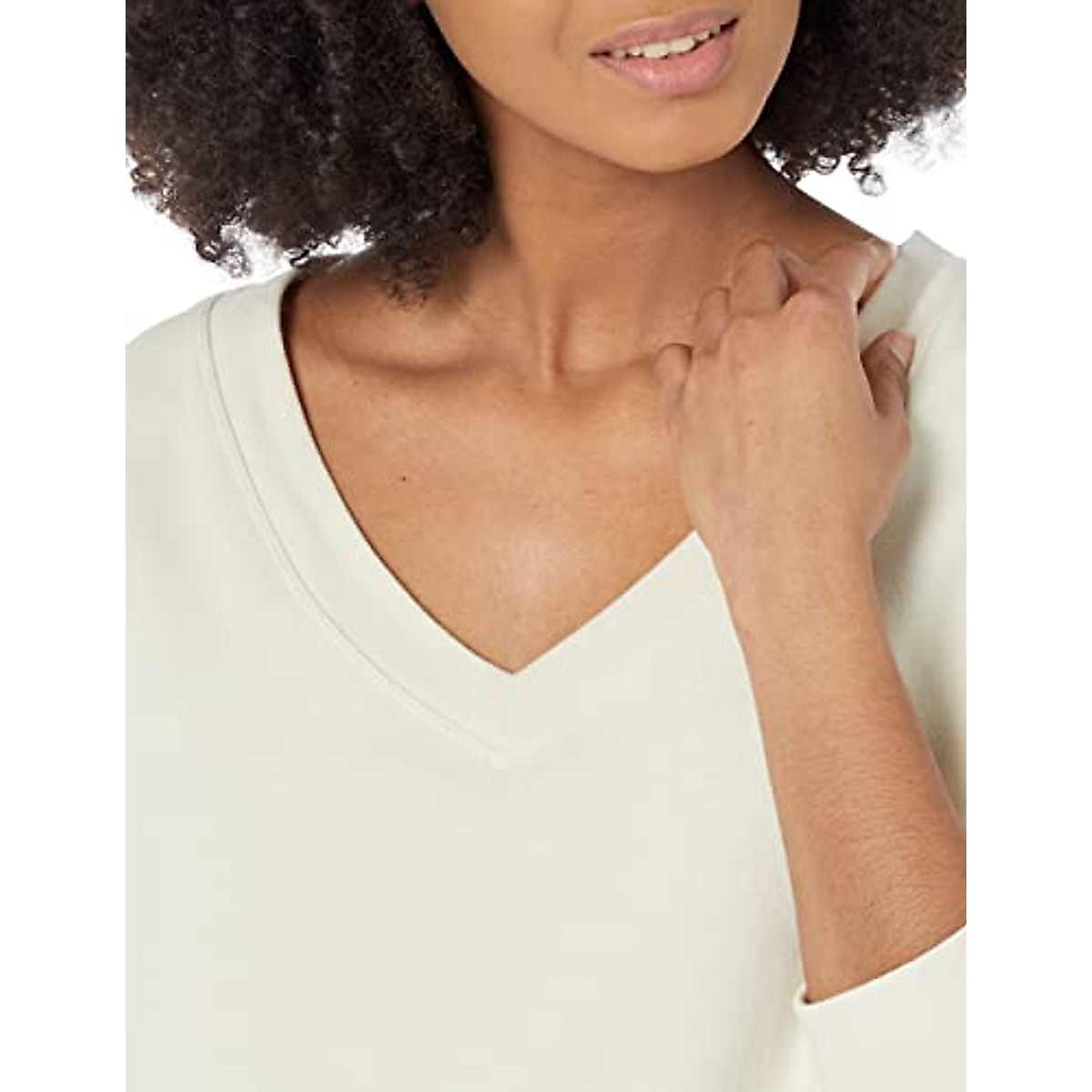 GAP womens Fleece Oversized Vneck Tunic Sweatshirt, Beach Pebble, Small US