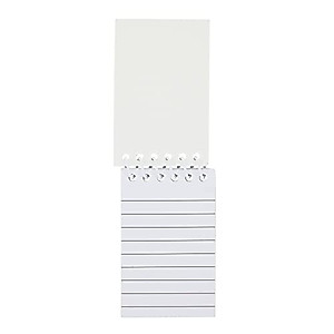 BLUE PANDA 24-Pack Mini Notepads, Rainbow Colored Notepads Bulk Pack for Note Taking, Stocking Stuffers, Top Spiral, Lined Paper Pads, School Supplies (6 Colors, 2.25x3.5 in)