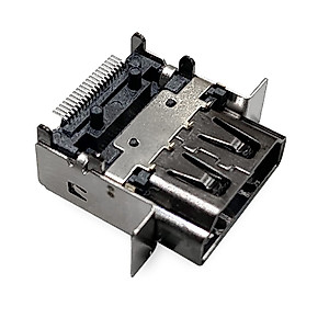 HDMI Port Replacement for Xbox Series X, Display Socket Jack Connector Repair for XSX Console, M1087810-Original OEM Quality