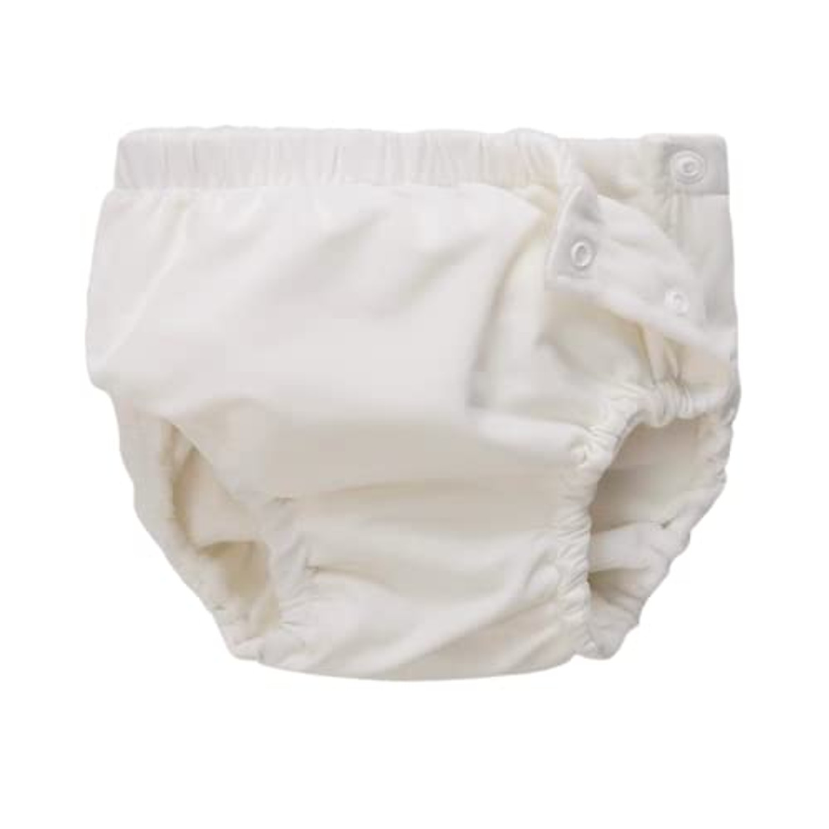 Ijnuhb Washable Baby Swim Diaper Reusable Swimming Diapers for Toddler Swimwear Pants 0-3 Years Boys Shower Gifts (White,2-3 Years)