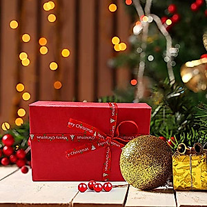 100 Pcs Red Tissue Paper Bulk Metallic Valentines Day Tissue Paper for Gift Wrapping Birthday DIY Arts Crafts, 50x35CM (red)