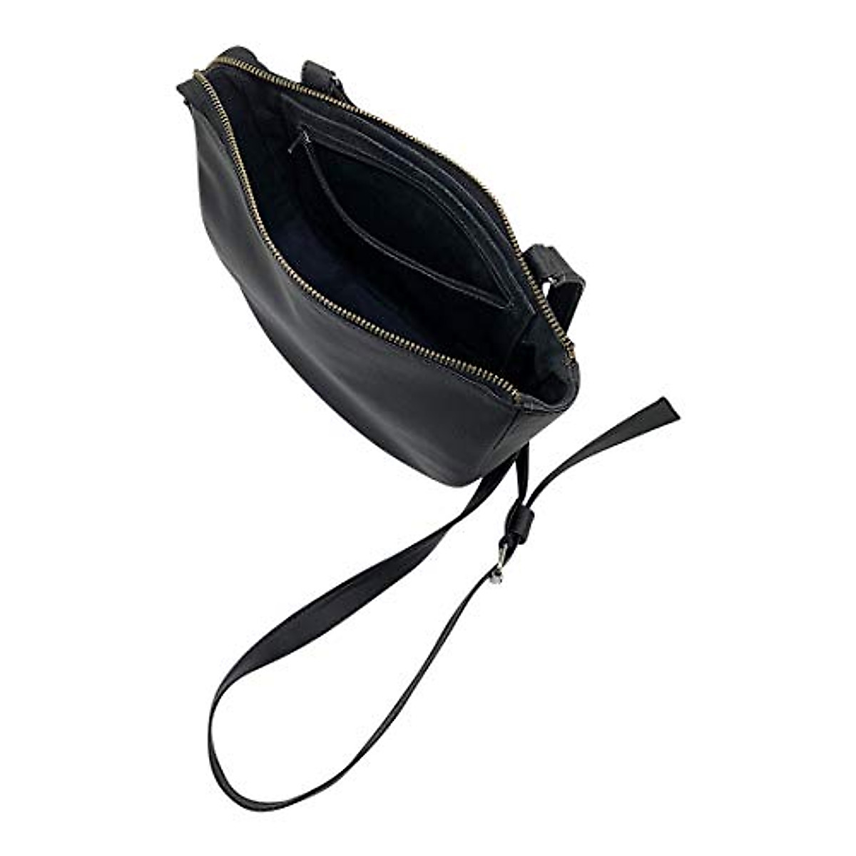 Santa Playa, Purse Handmade from Vegan Cactus Leather - Durable, All Natural, Eco-Friendly Material - Trendy Crossbody, Fashion Handbag, Stylish Shoulder Bag for Everyday Use or Travel - Carbon Cactus