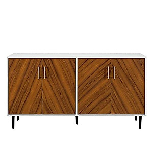 NAHDU Kitchen Sideboard with 2/4 Doors Antique Cabinet Storage Buffet Suitable for Living Room Kitchen Room Mid-Century Style (Color : E, Size : As Shown)