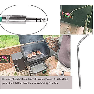 Replacement Temperature Meat Probe, Compatible with Green Mountain Grills, Works with GMG Pellet Grills Daniel Boone Choice& Jim Bowie Choice Grill