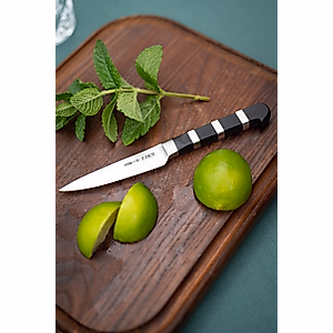 F. DICK – 1905 Paring Knife - Kitchen knife with 3.5" blade & 56 HRC - Ideal for small cutting work & decorations - Stainless steel - Ultra sharp - Ergonomic handle - High carbon