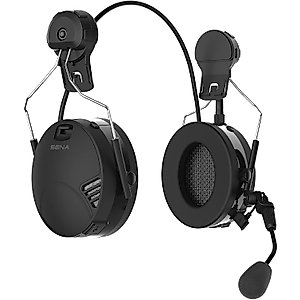 Sena Tufftalk Hard Hat Mount Earmuff with Long-Range Bluetooth Communication