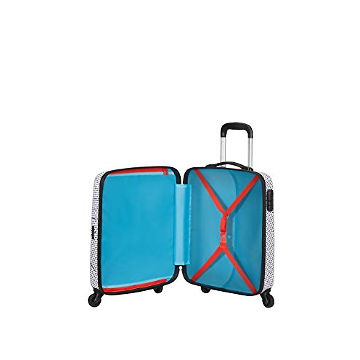 American Tourister, hand luggage, Multicolored (Captain America Pop Art), S (55 cm-36 L)