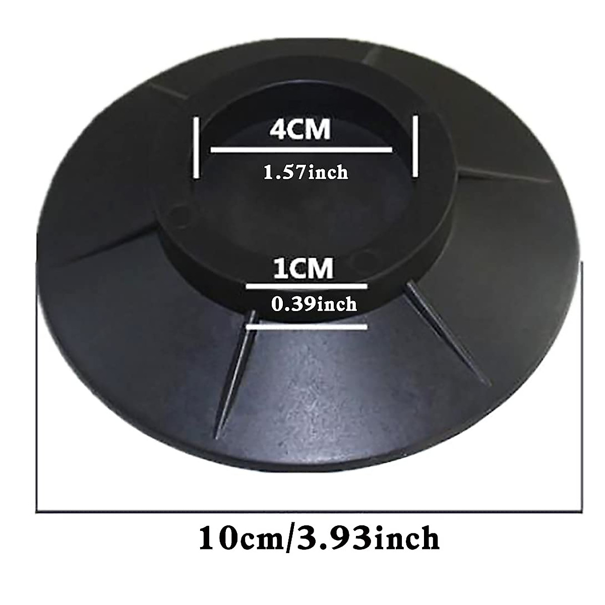 4 Pack Anti Vibration Pads for Washing Machine Washing Machine Rubber Foot Pads for Prevent Washer and Dryer From Walking and Reduce Noise Fits All Models