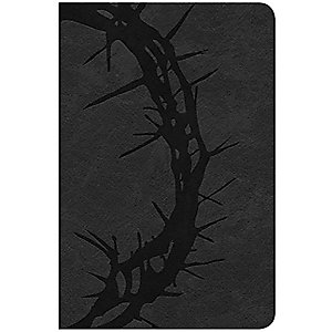 CSB Super Giant Print Reference Bible, Charcoal LeatherTouch, Indexed
