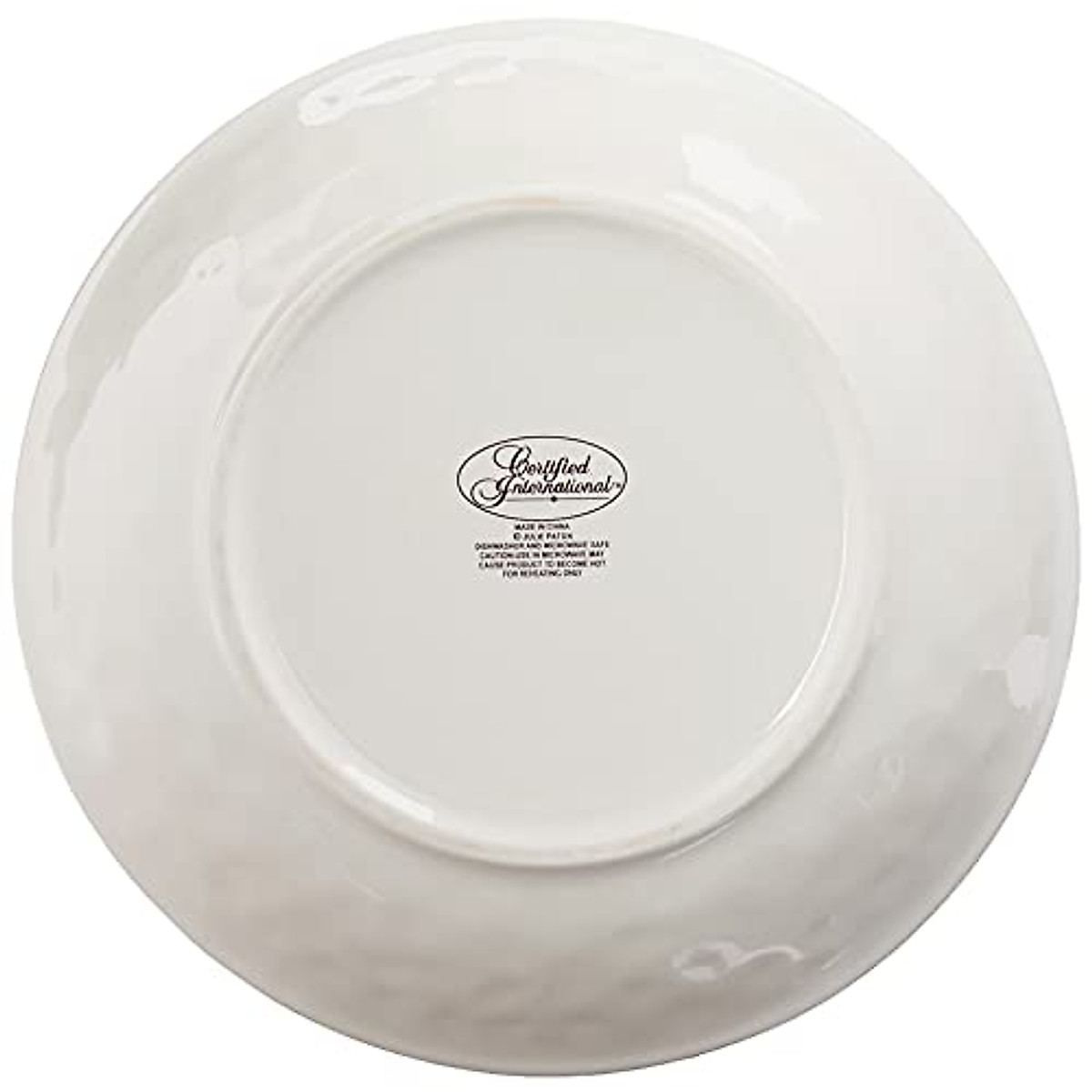 Certified International Piazzette 9.25" Soup/Pasta Bowls, Assorted Designs, Set of 4