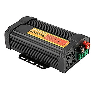 4000W 12V DC Inverter,12V DC to 110V AC 4000W Car Auto Voltage Transformer Inverter Converter Car Charge Popular