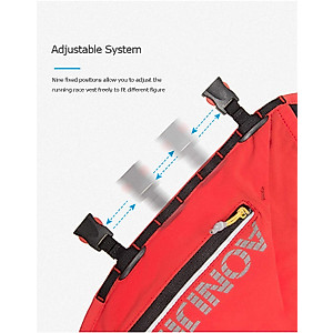 AONIJIE 2.5L/5L/12L Professional Lightweight Cross-Country Backpack Outdoor Hydration Backpack Hiking Camping Climbing (5L# Orange-M/L)