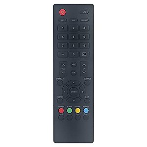 Replaced Remote fit for Polaroid 4K LED TV with ChromeCast 43GSR4100KL 49GSR4100KL 50GSR4100KL 55GSR4100KL 65GSR4100KL 75GSR4100KL 43GSR4100 49GSR4100 43GSR4100KN 49GSR4100KM 55GSR4100KM 65GSR4100KN