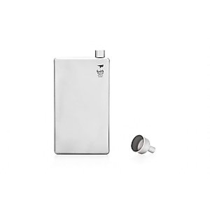 Keith Titanium Ti9307 Pocket Flask with Funnel - 6.8 fl oz ●●●●●●● Keith's 18th Anniversary: Exclusive Price!
