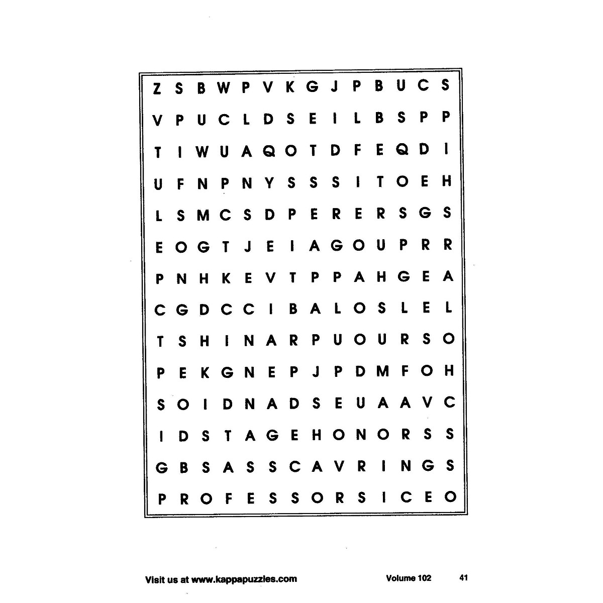 KAPPA Super Saver LARGE PRINT Word Search Puzzle Pack-Set of 9 Carry-Along Digest Size Books