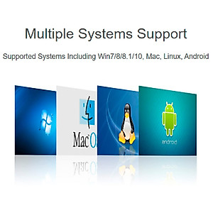 Bicool USB 3.2 Gen1 to Gigabit Ethernet Converter,RTL8153 Controller 101001000Mbps Network Standard, Driver-Free,Plug and Play,Support Multi Systems Win788.110,etc.