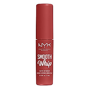 NYX PROFESSIONAL MAKEUP Smooth Whip Matte Lip Cream, Long Lasting, Moisturizing, Vegan Liquid Lipstick - Parfait (Midtone Red Nude)