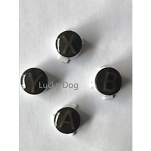 Black Bullet Buttons ABXY Mod Kit Joystick for Xbox One Xbox One Slim Elite Controller